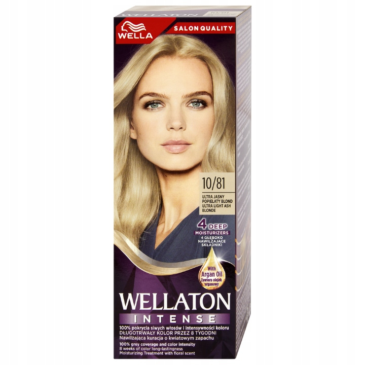 Wellaton Intense Farba do włosów 10/81 Ultra Blond X3 | Zestawy ...